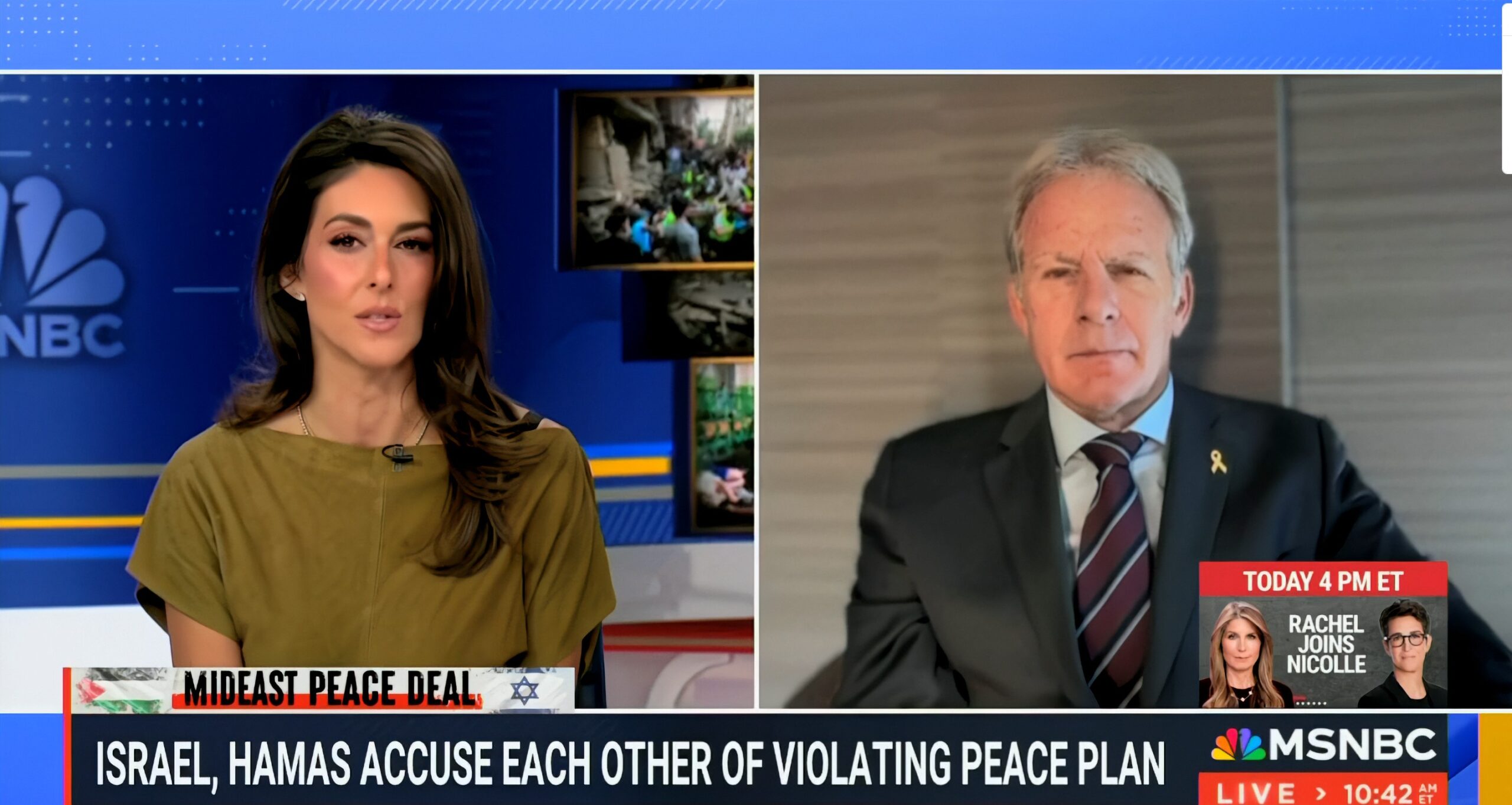 Michael Oren Appears on MSNBC’s ‘Ana Cabrera Reports - michaeloren.org
