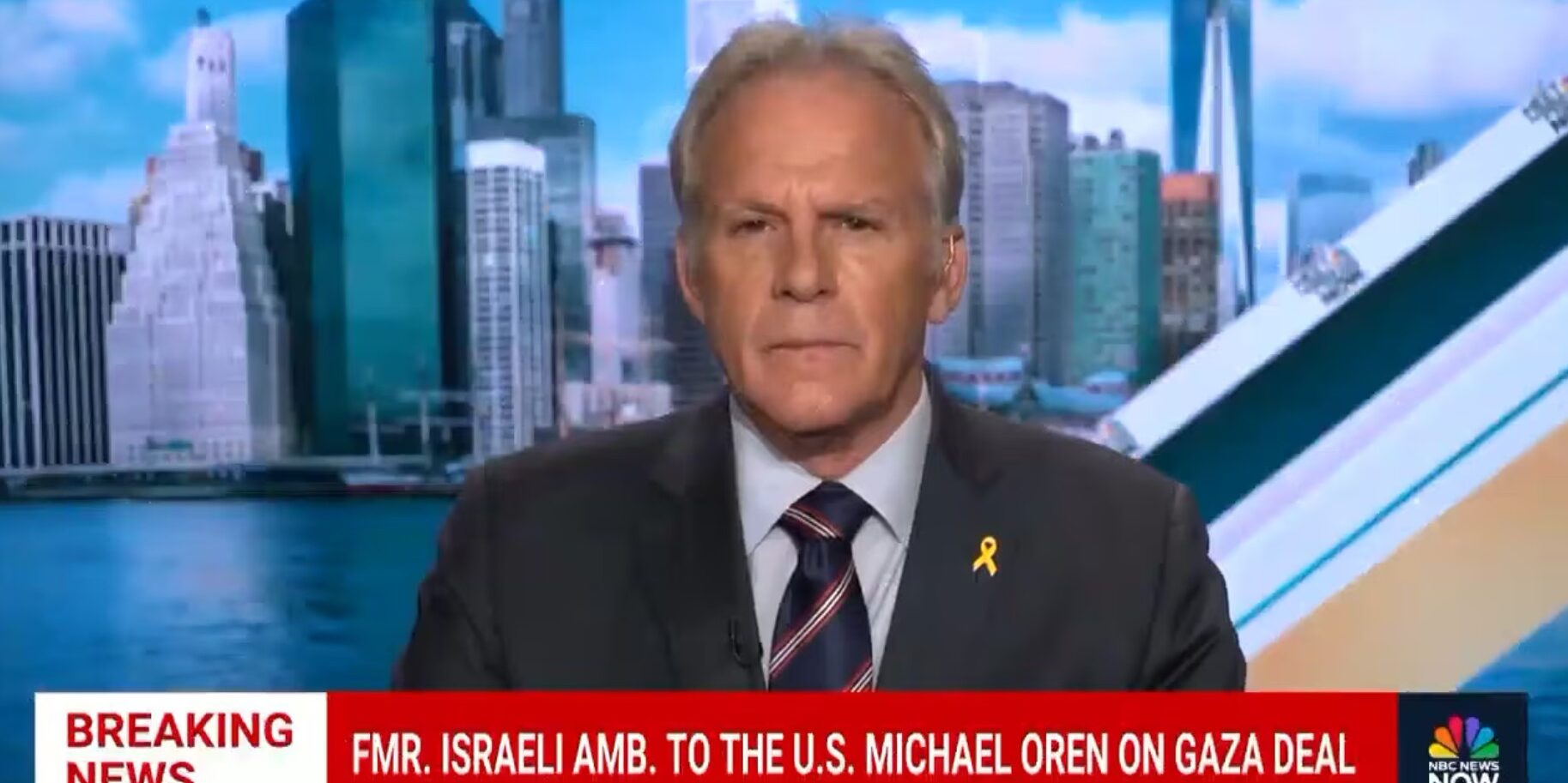 Michael Oren Appears on NBC News’ ‘Meet the Press Now’ (10.9.25 ...